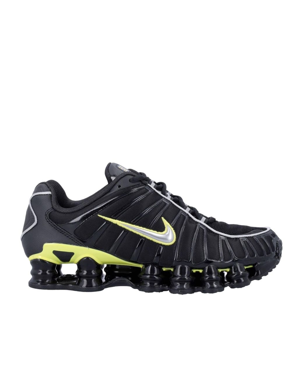 Nike Shox Tl Logo Detailed Sneakers in Blue for Men | Lyst