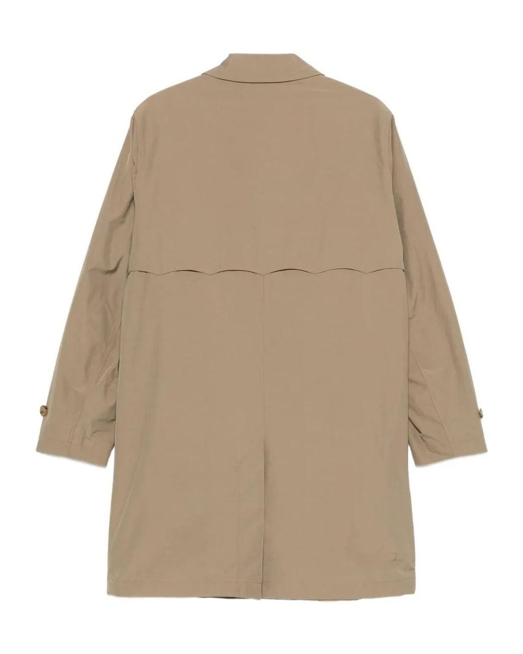 Baracuta G10 Detachable Collar Coat in Natural for Men | Lyst
