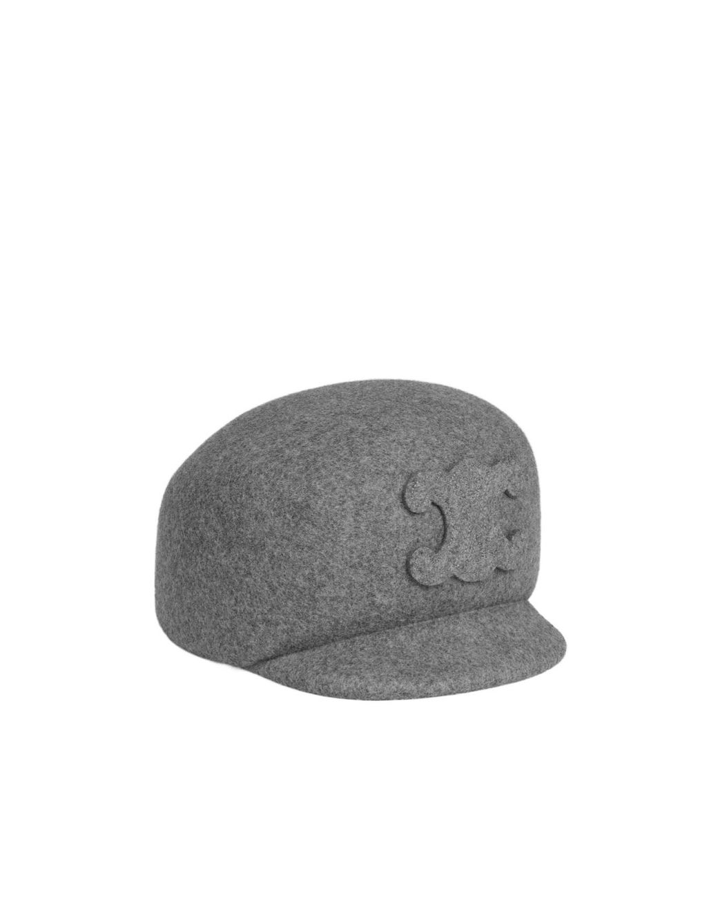 Celine Triomphe Cap in Gray | Lyst