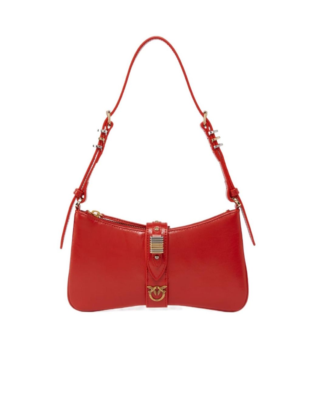 Pinko Small Elongated And Moulded Shoulder Bag With Rounded Corners in ...