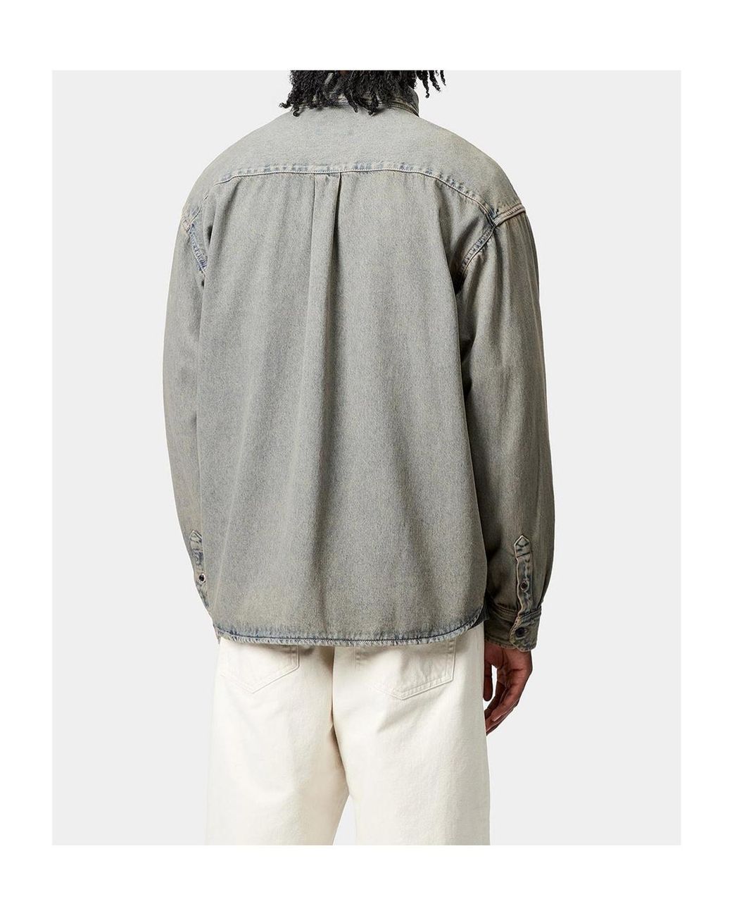 Carhartt Tigan Shirt Jacket in Gray for Men | Lyst