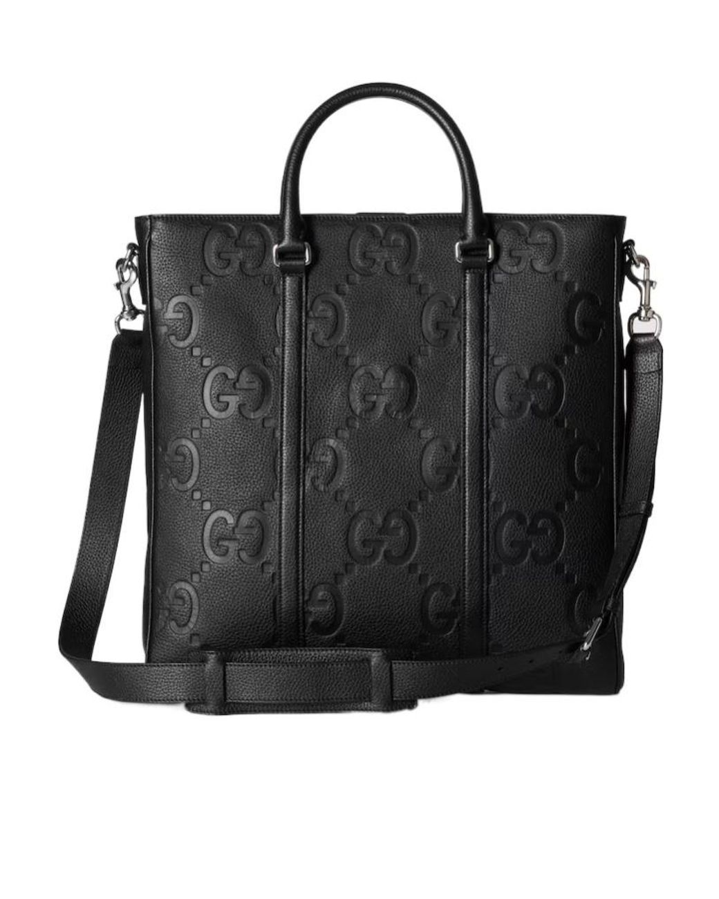 Gucci Double G Medium Shoulder Bag in Black for Men | Lyst