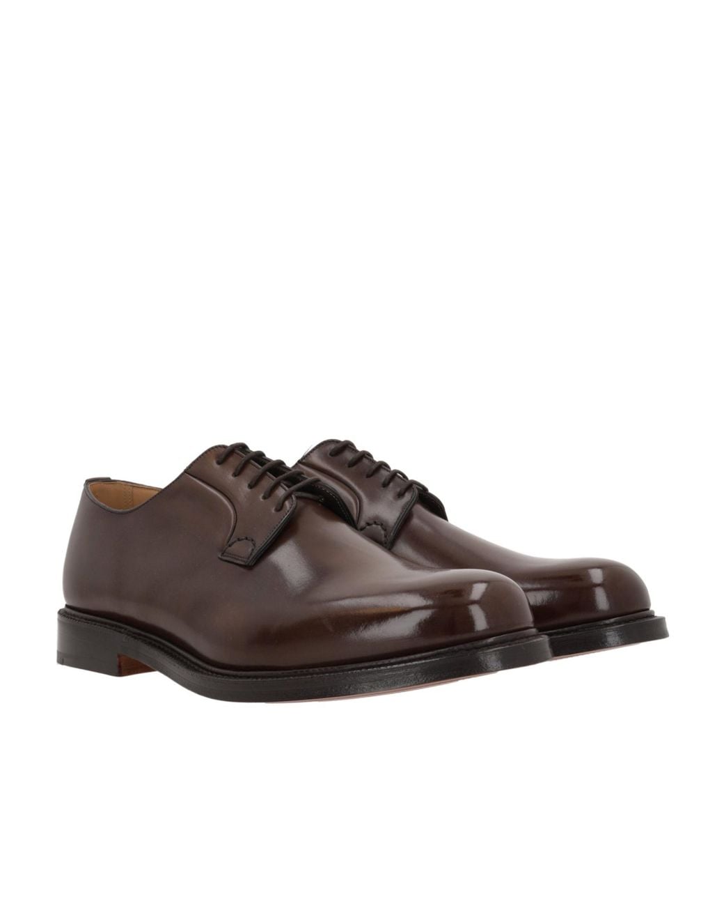Church's Logo Lacing Business Dress Shoes in Brown for Men | Lyst