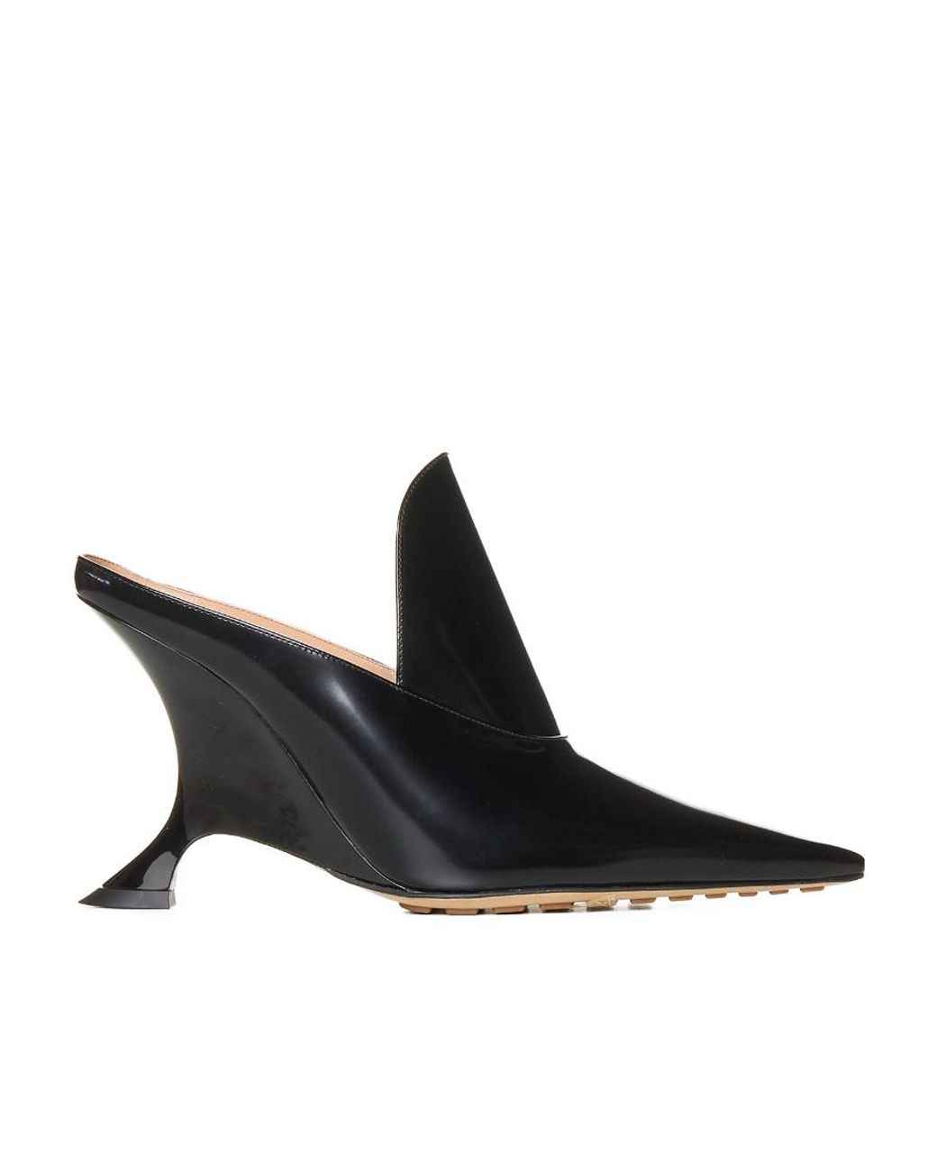 Bottega Veneta Rocket Mules in Black | Lyst