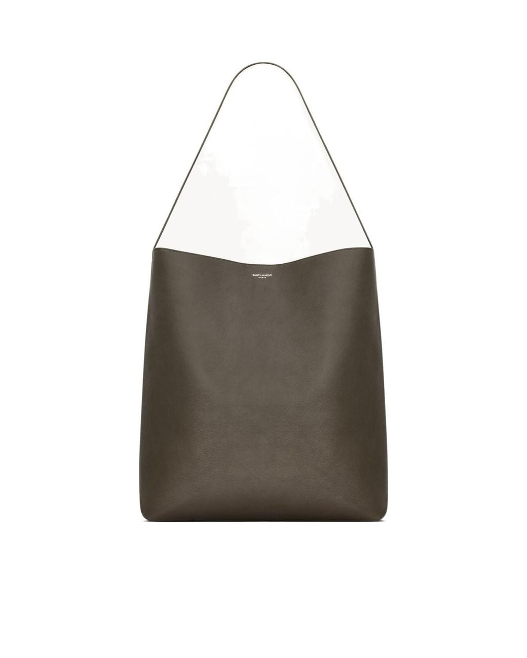 Saint Laurent Bold Hobo Bag in Natural for Men | Lyst