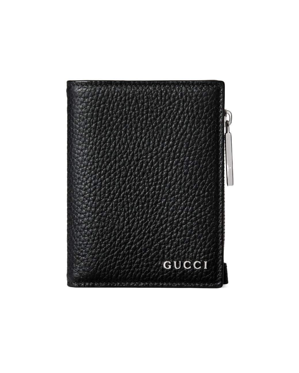 Gucci Double-Fold Wallet in Black for Men | Lyst