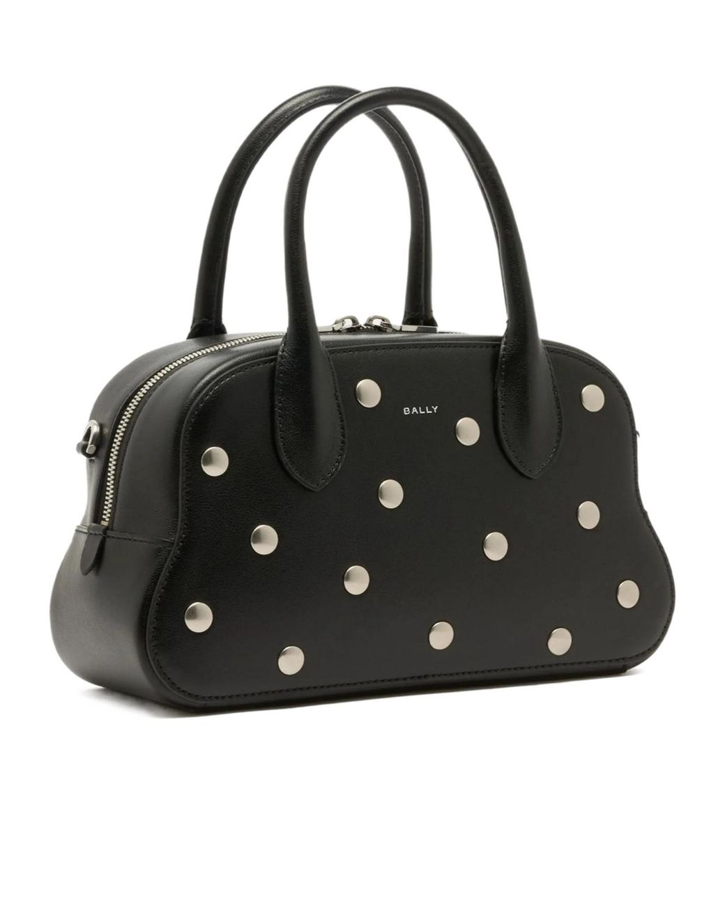 Bally Double Handle Tote Bag in Black | Lyst