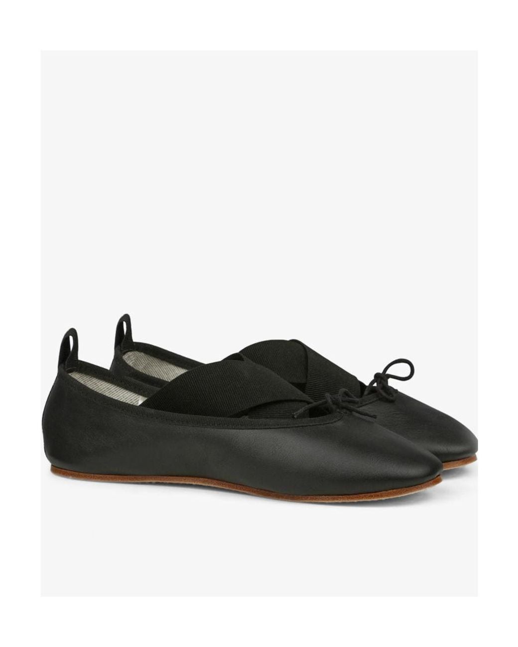 Repetto Gianna Ballerina Flats in Black | Lyst UK