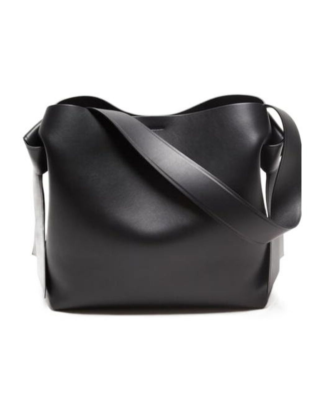 Acne Studios Musubi Midi Shoulder Bag in Black | Lyst