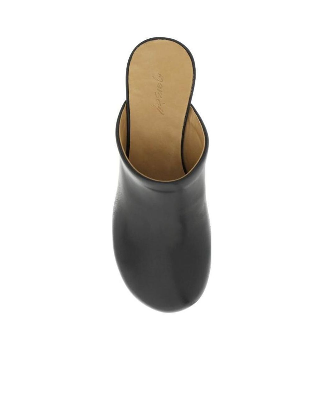 Marsèll Spilla Logo Muller Heels in Brown | Lyst
