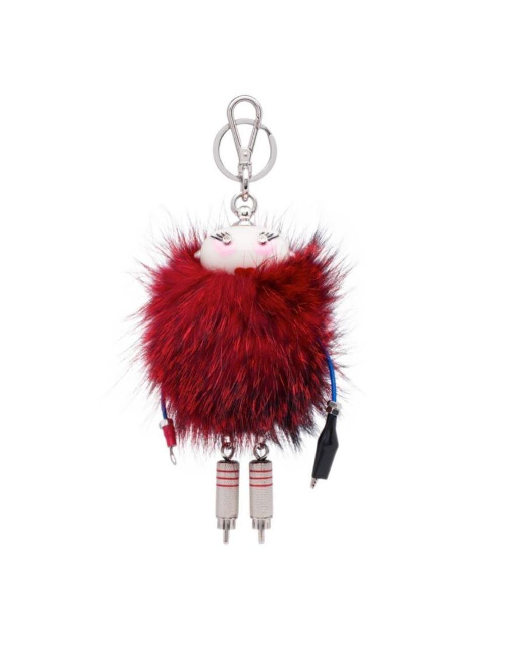 Prada Doll-Shaped Key Chain in Red | Lyst