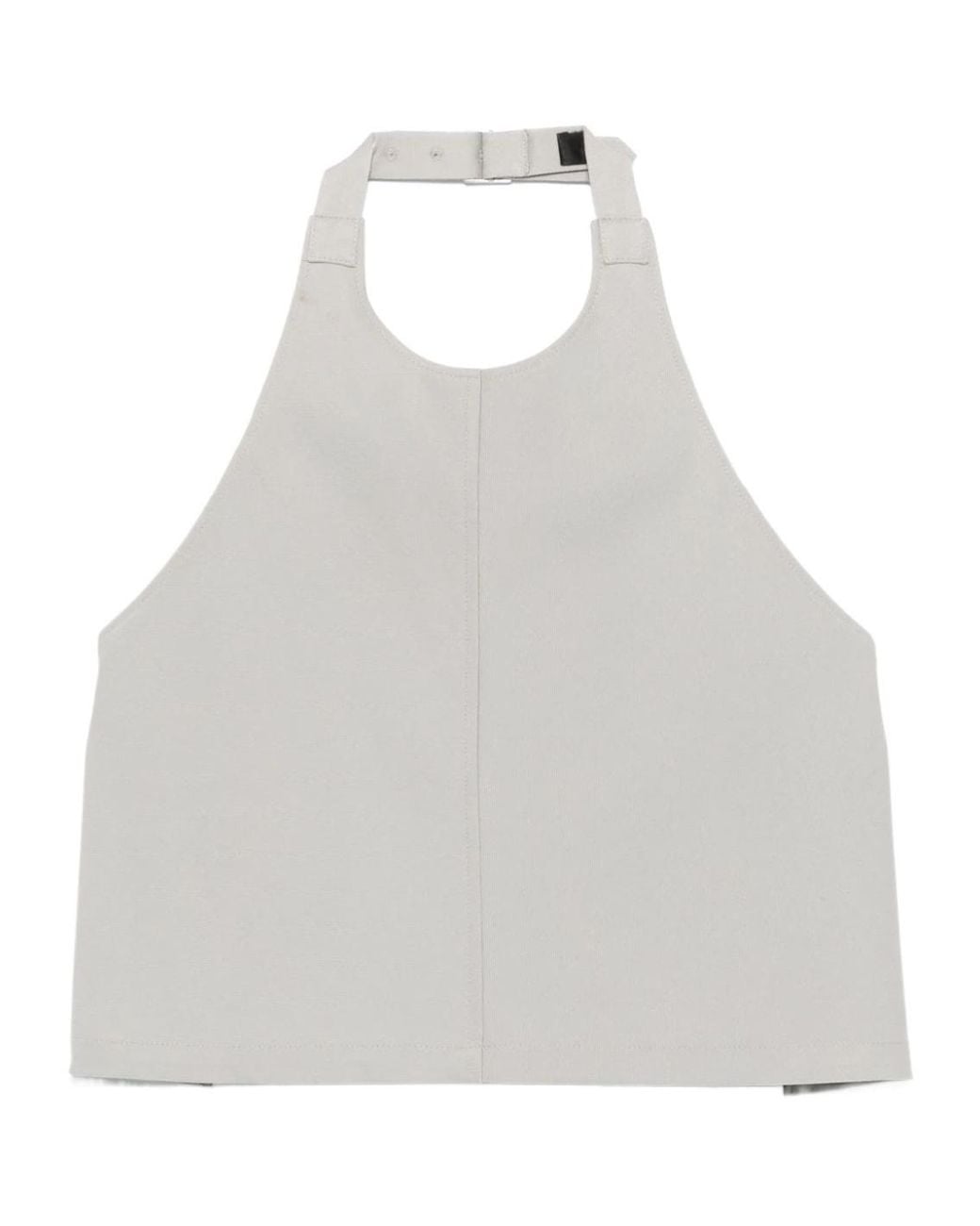 Wardrobe NYC Backless Halterneck Top in White | Lyst