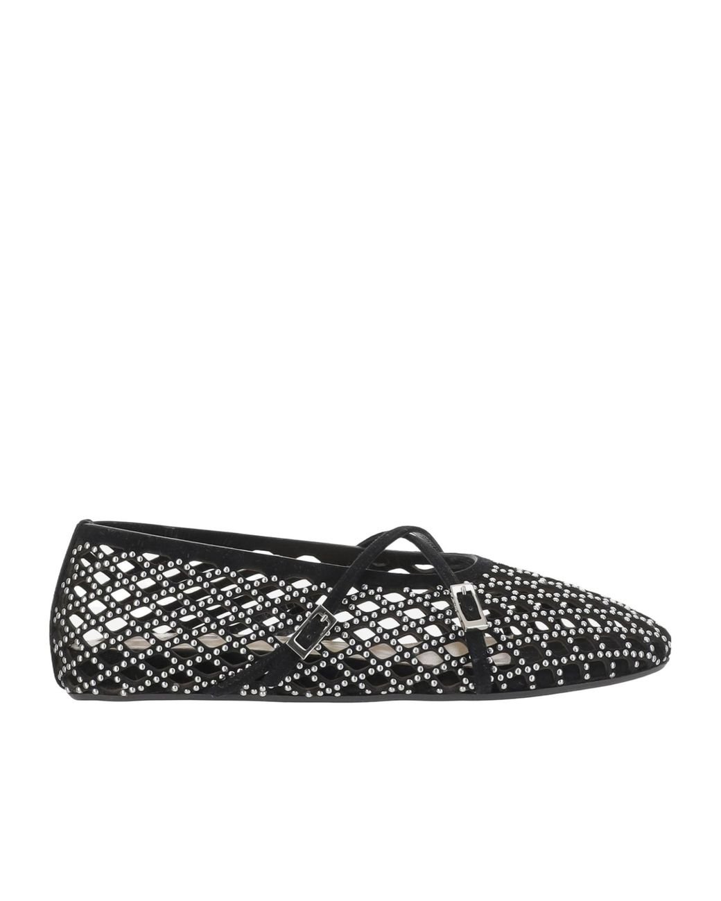 Mach & Mach Beaded Ballet Flats in Black | Lyst