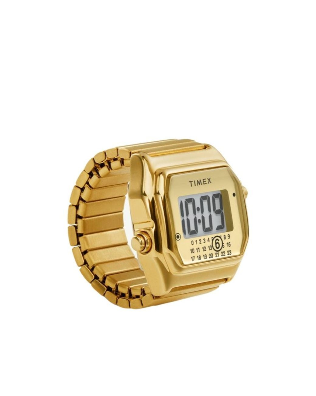 MM6 by Maison Margiela Timex X Mm6 Watch Ring in Metallic for Men | Lyst UK