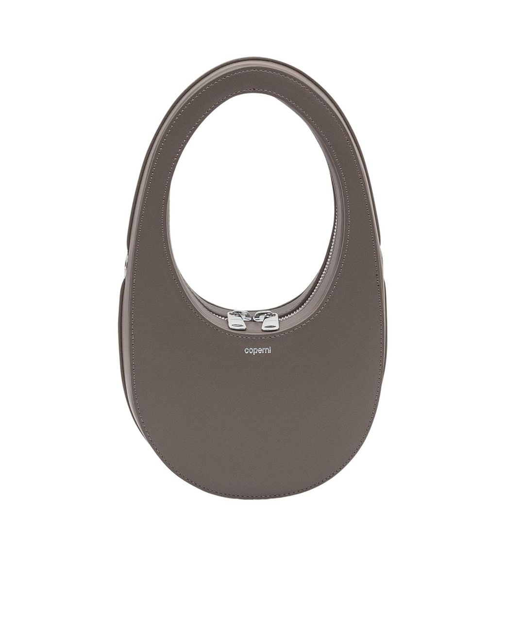 Coperni Swipe Zipped Mini Shoulder Bag in Gray | Lyst