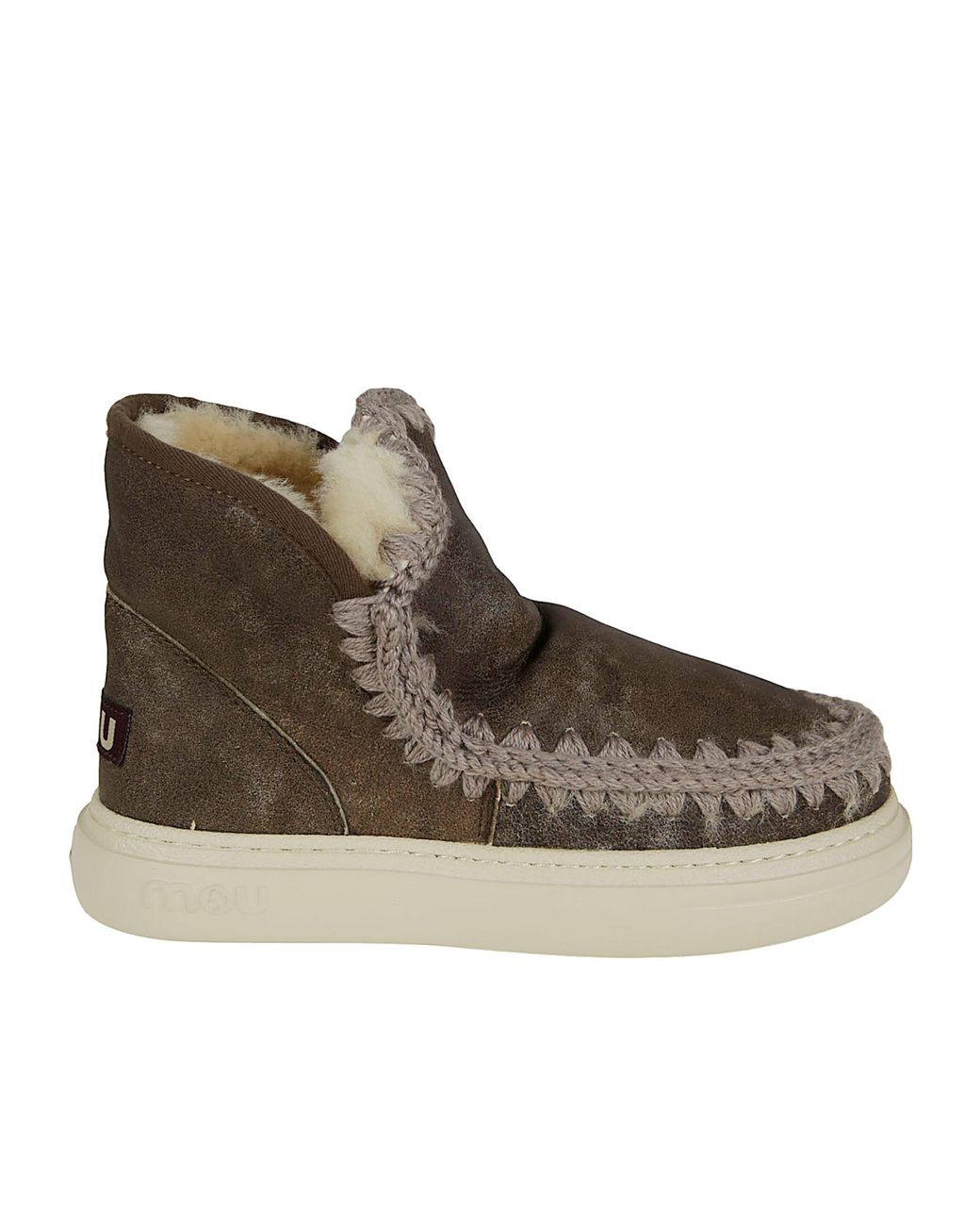 Mou Eskimo Boots in Brown | Lyst UK