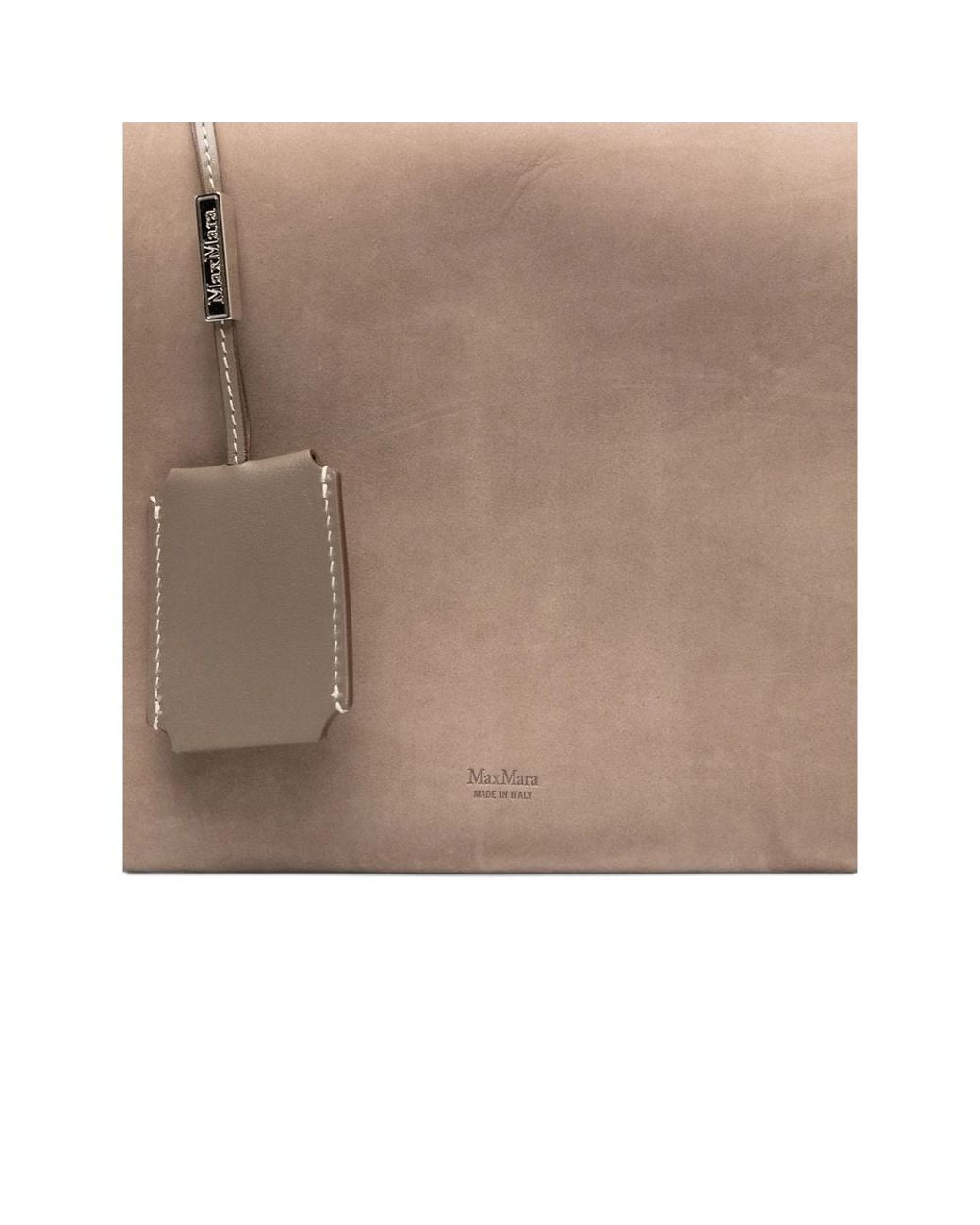 Max Mara Logo Crossbody Bag in Brown | Lyst