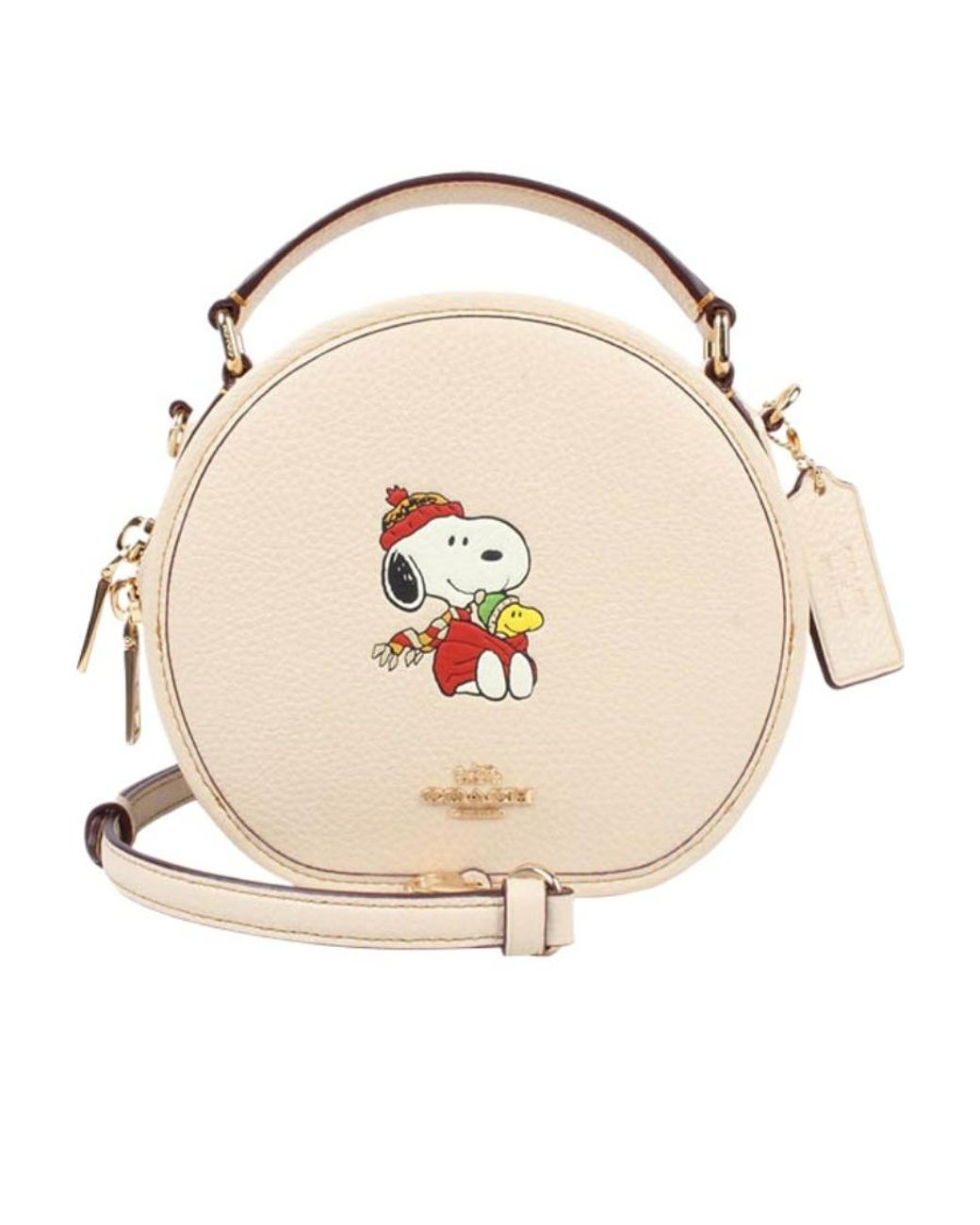 COACH X Peanuts Logo Crossbody Bag in Natural | Lyst