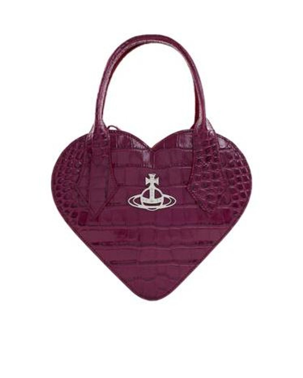 Vivienne Westwood Josephine Heart-Shaped Crossbody Bag in Purple | Lyst