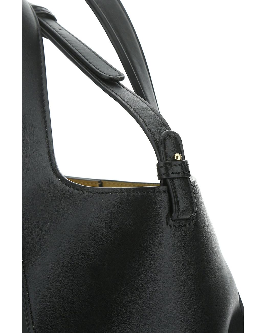 Stella McCartney Stella Logo Detailed Top Handle Bag in Black | Lyst
