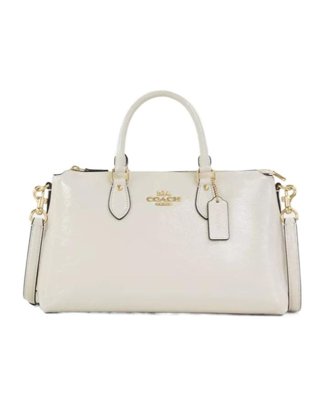 COACH Georgia Bag in Natural | Lyst