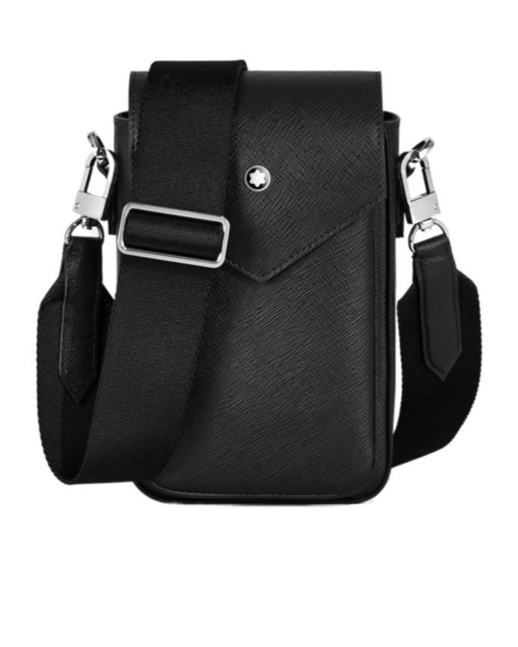 Montblanc Vertical Messenger Bag in Black for Men | Lyst