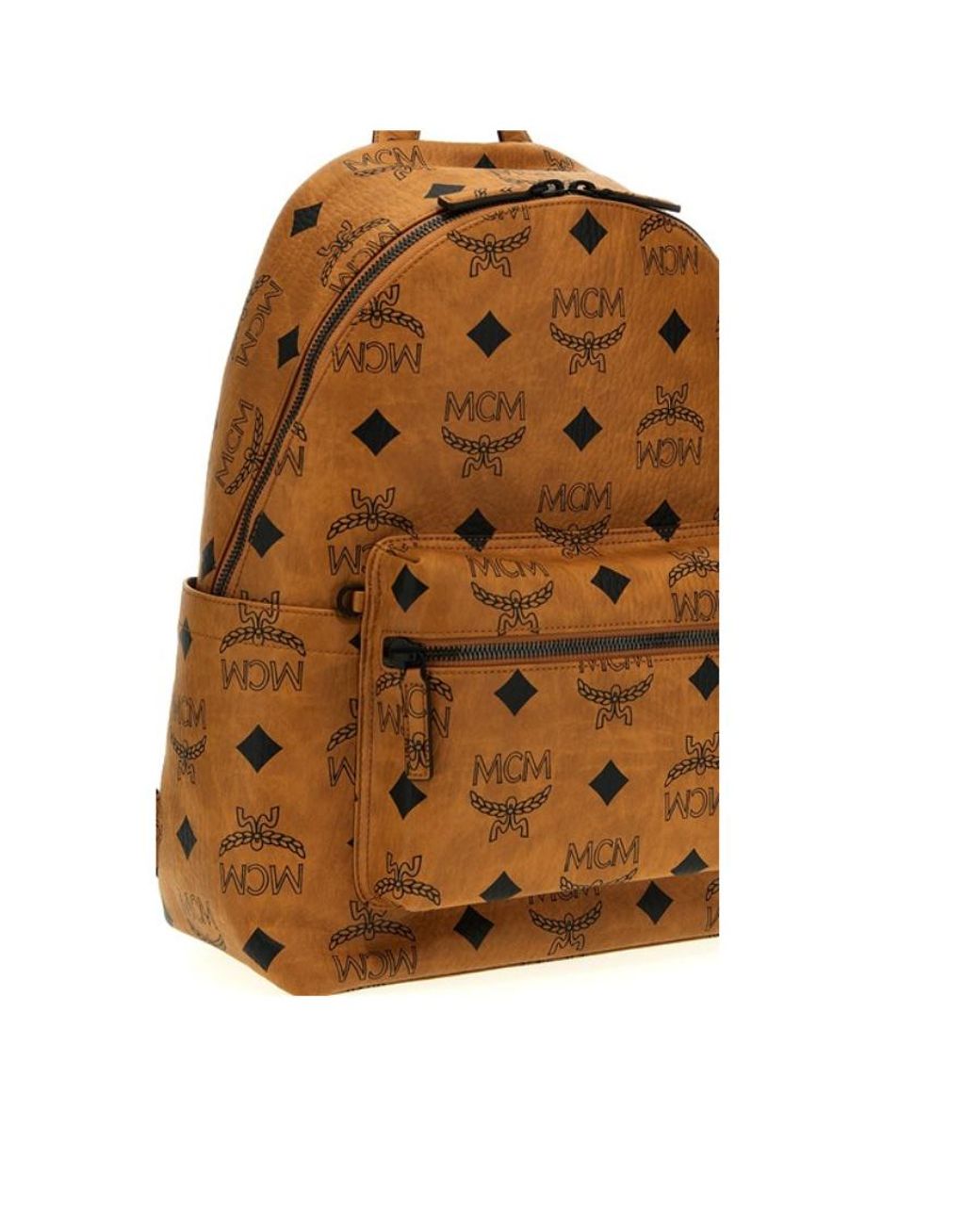 MCM Zipper Backpack in Brown for Men | Lyst