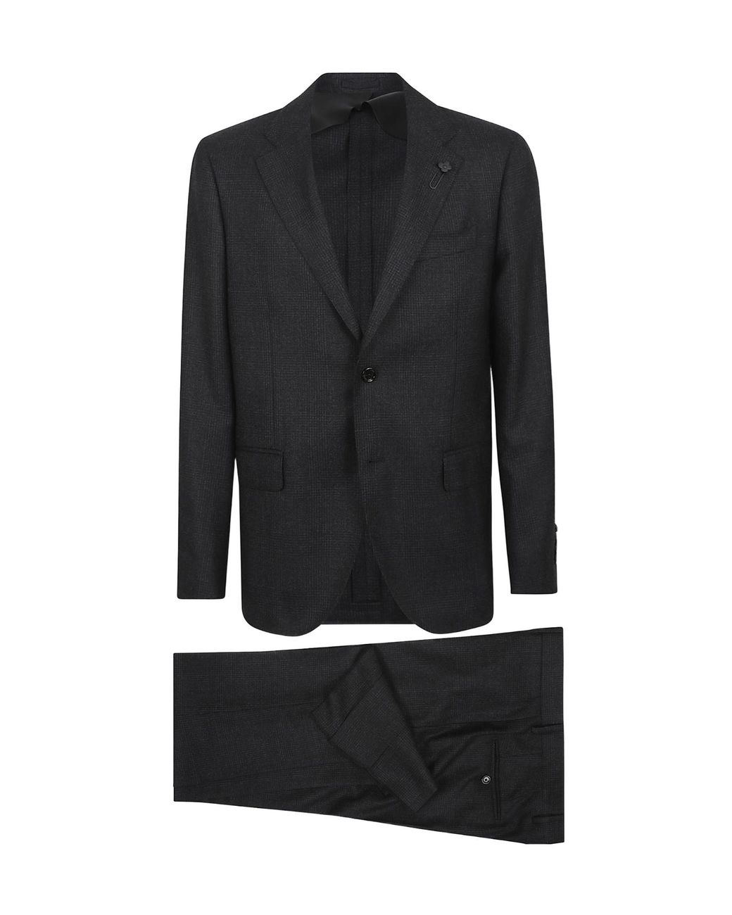 Lardini Iconic Regular-Fit Suit in Black for Men | Lyst