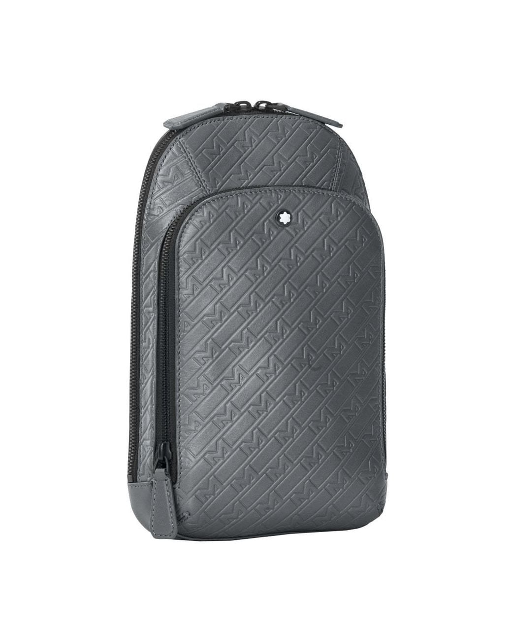 Montblanc Zipper Chest Pack in Gray for Men | Lyst