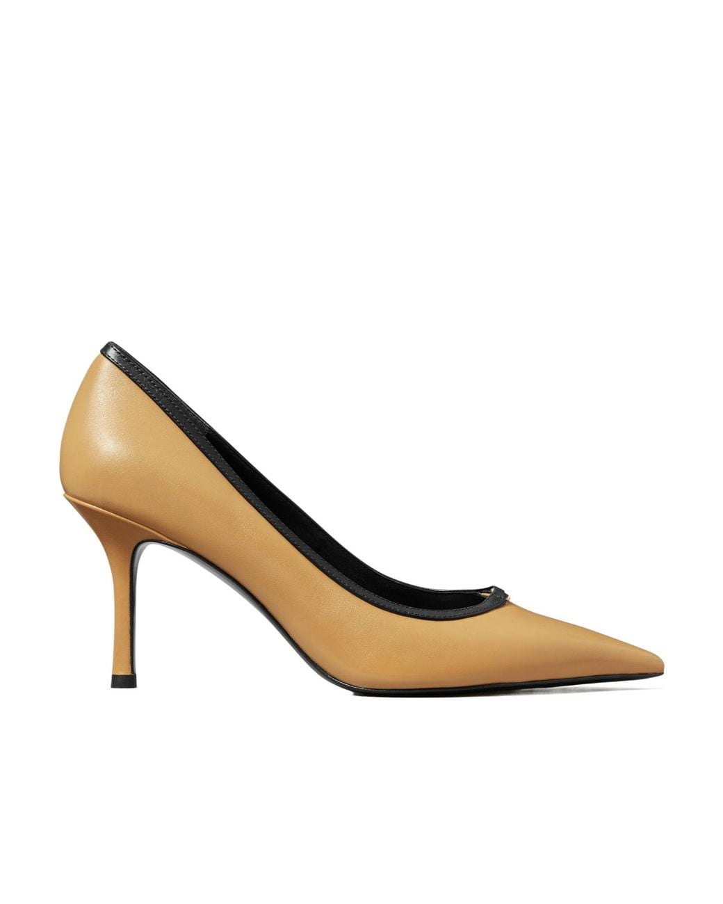 Tory Burch Double T Buckle Pumps in Metallic | Lyst UK