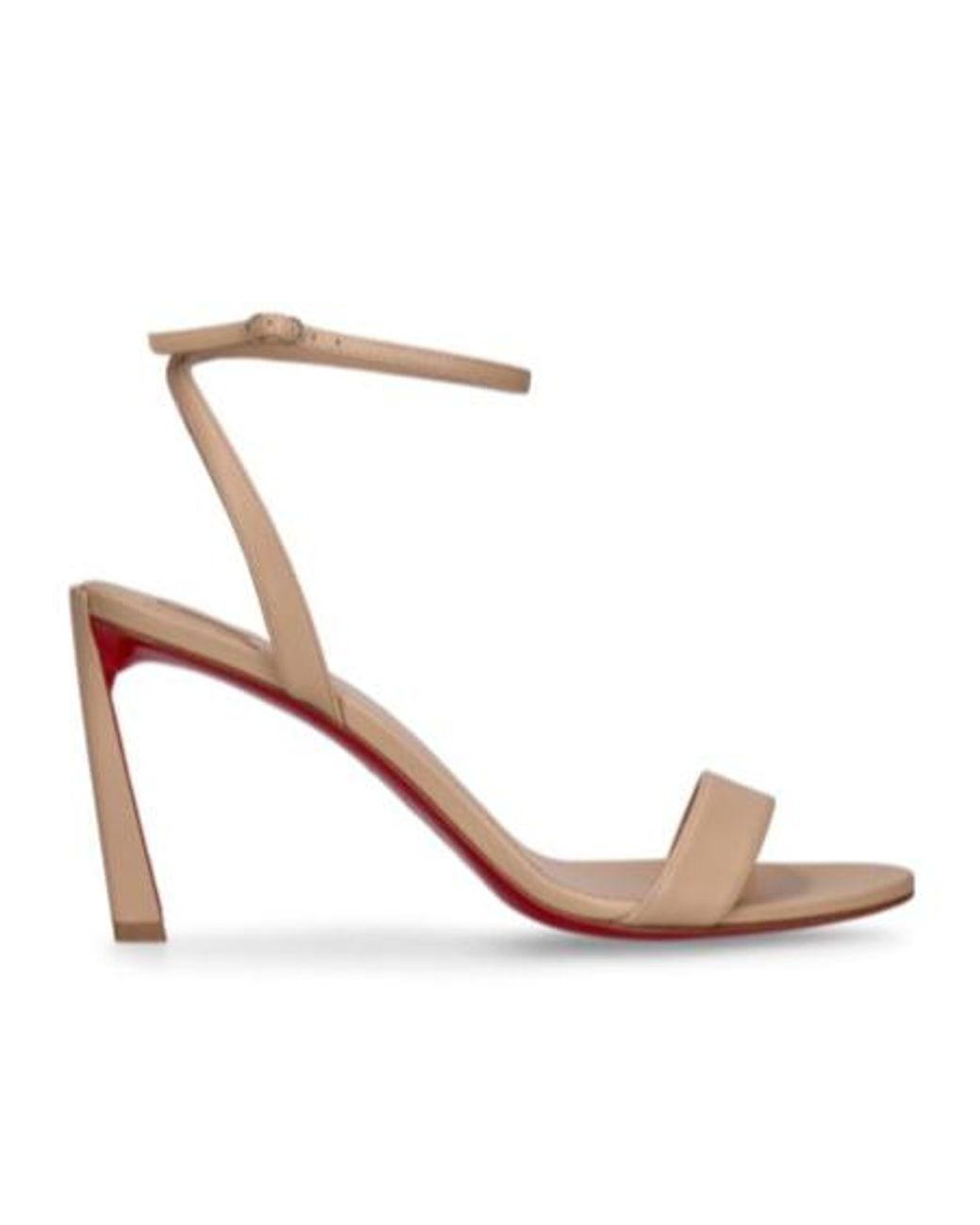 Christian Louboutin Condora Queen High-Heeled Sandals in White | Lyst