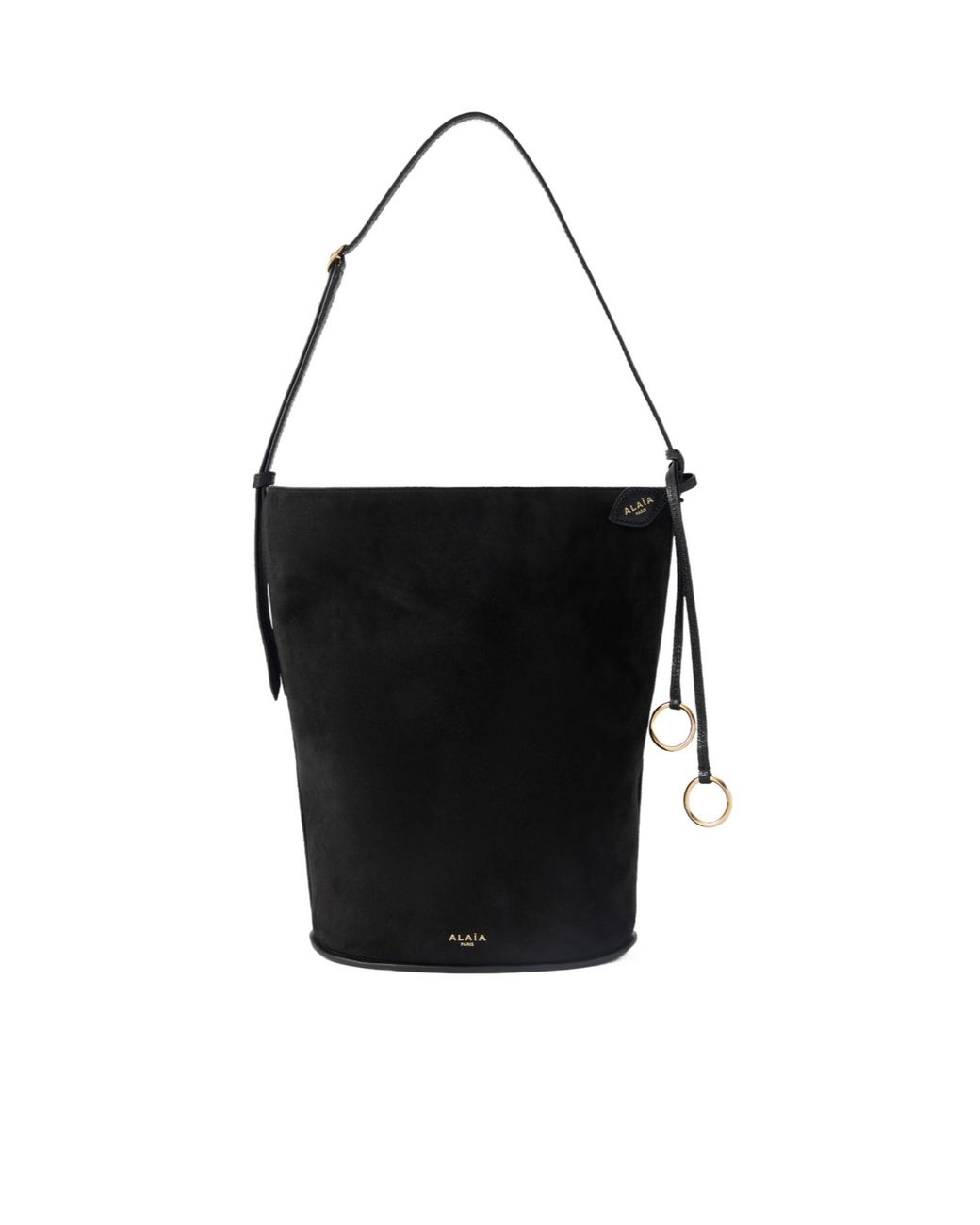 Alaïa Alaïa Top Handle Small Bucket Bag in Black | Lyst
