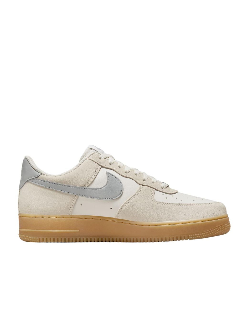 Nike Air Force 1 07 Lv8 Logo Patch Sneakers in White for Men | Lyst