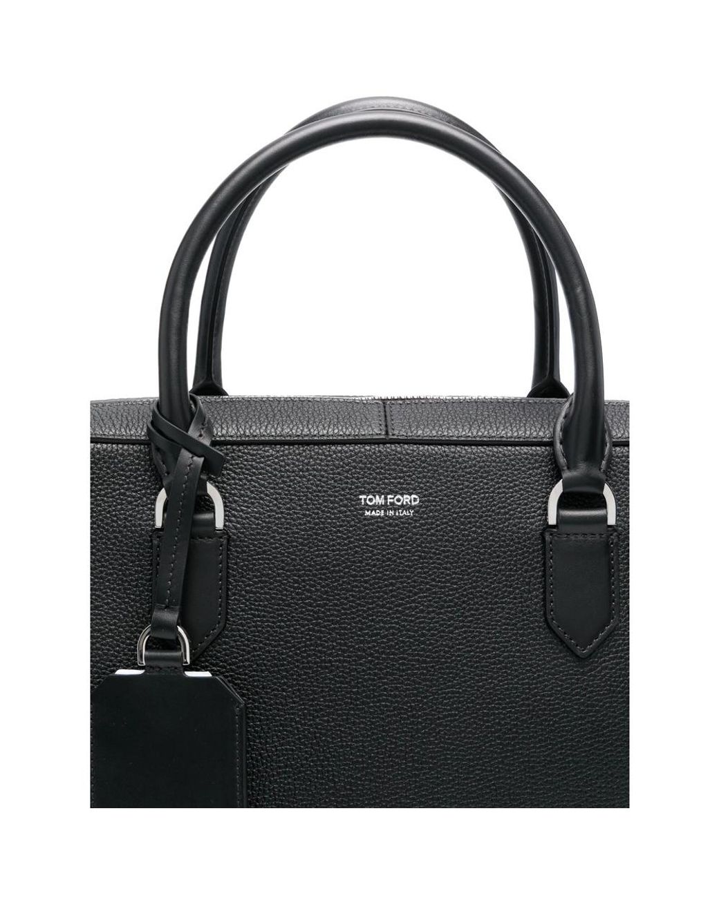 Tom Ford Top Handle Briefcase in Black for Men | Lyst