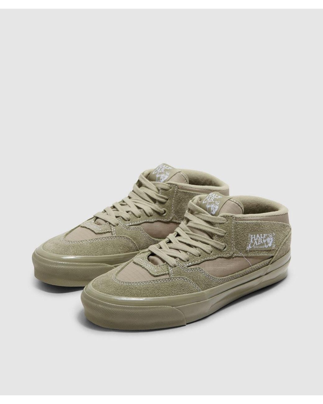 Vans Half Cap Reissue 33 Sneaker in Green for Men | Lyst