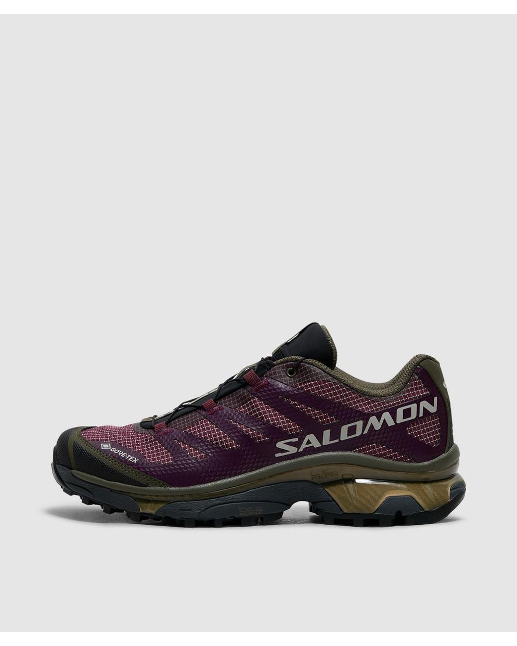 Salomon Lab Xt-4 Gore-Tex Sneaker Banner/Winter Bloom/Grape Le in Brown ...