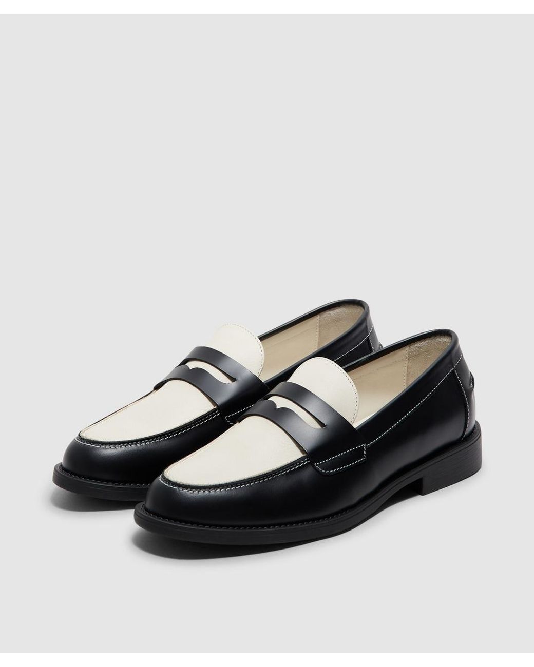 Duke & Dexter Wilde Penny Loafer in Black for Men | Lyst