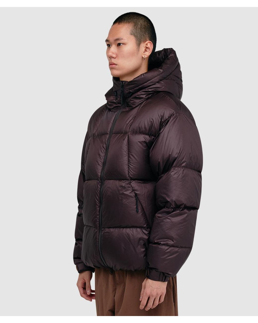 Goldwin Pertex Quantum Down Parka Jacket (Deep in Brown for Men | Lyst