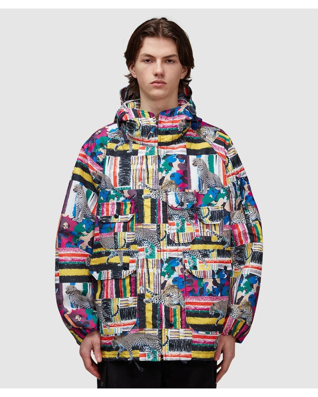 Engineered Garments Atlantic Parka Jacket in Blue for Men | Lyst