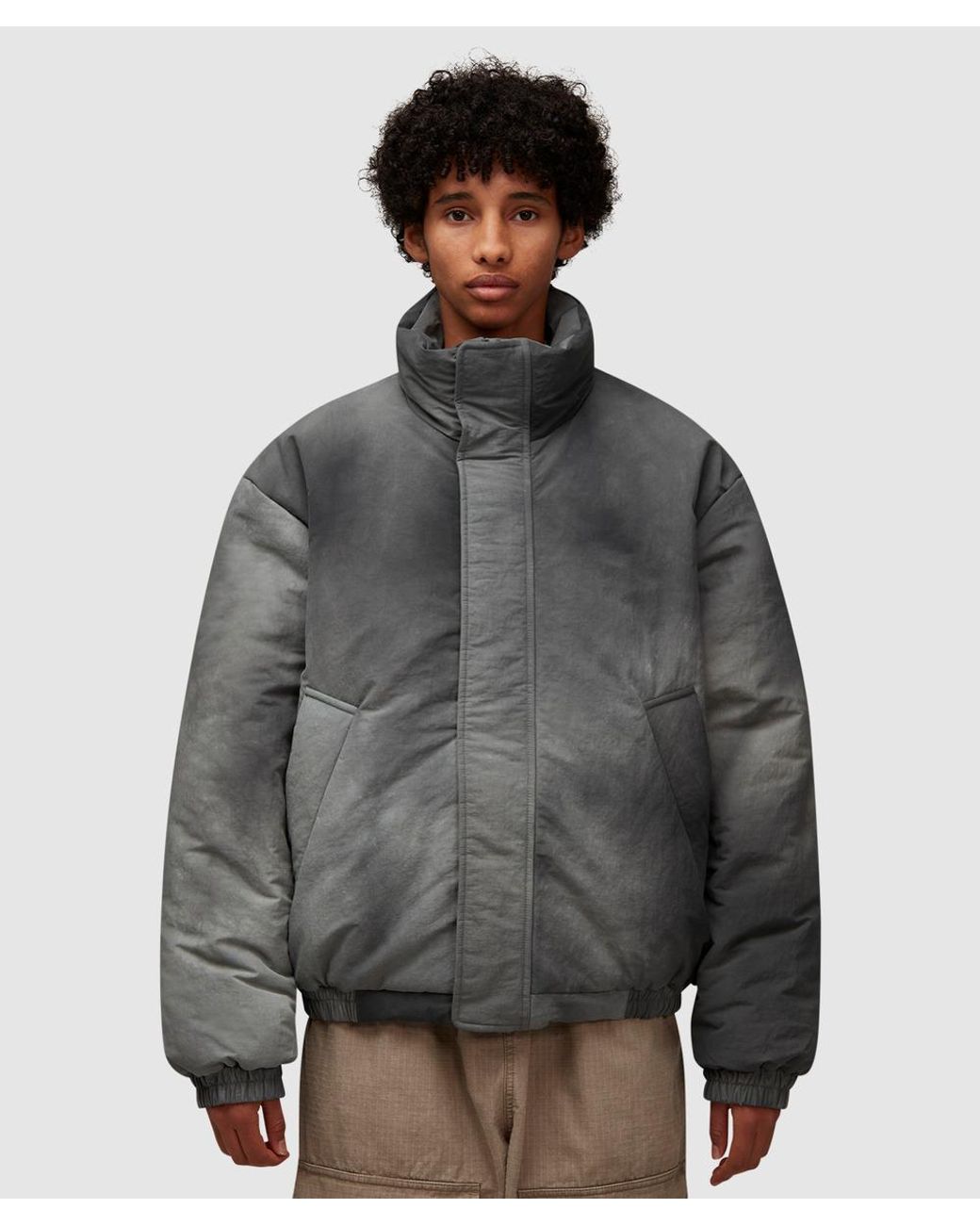 Acne Studios Osam Wave Dyed Puffer Jacket in Gray for Men | Lyst Acne Studios Osam Wave Dyed Puffer Jacket in Gray for Men | Lyst