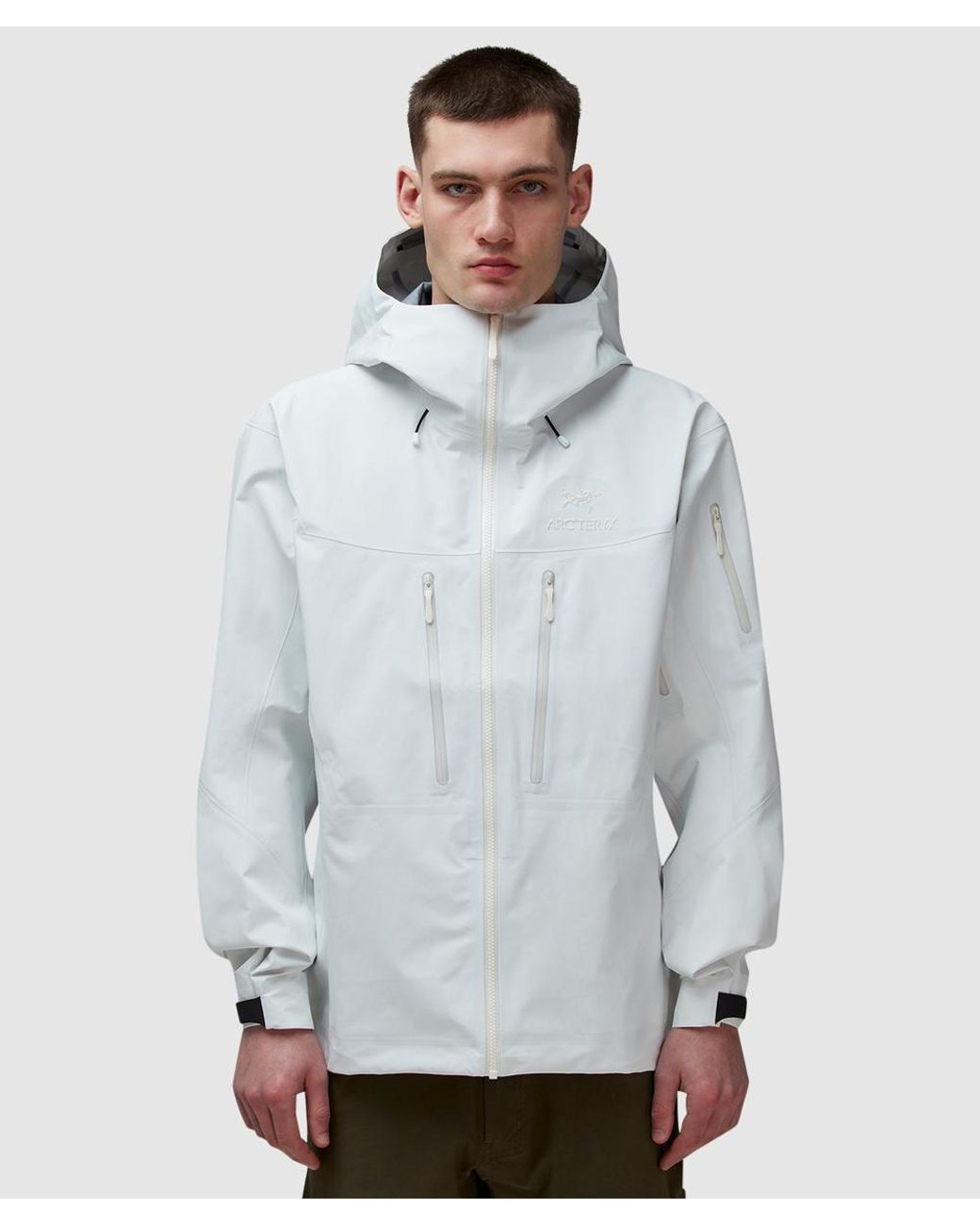 Arc'teryx Alpha Sv Jacket in Grey for Men | Lyst UK