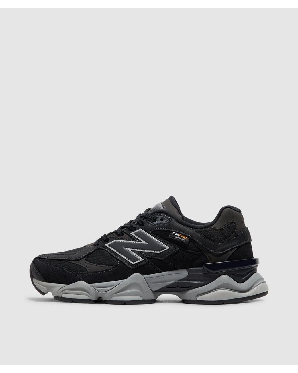 New Balance 9060 Cordura Sneaker in Black | Lyst