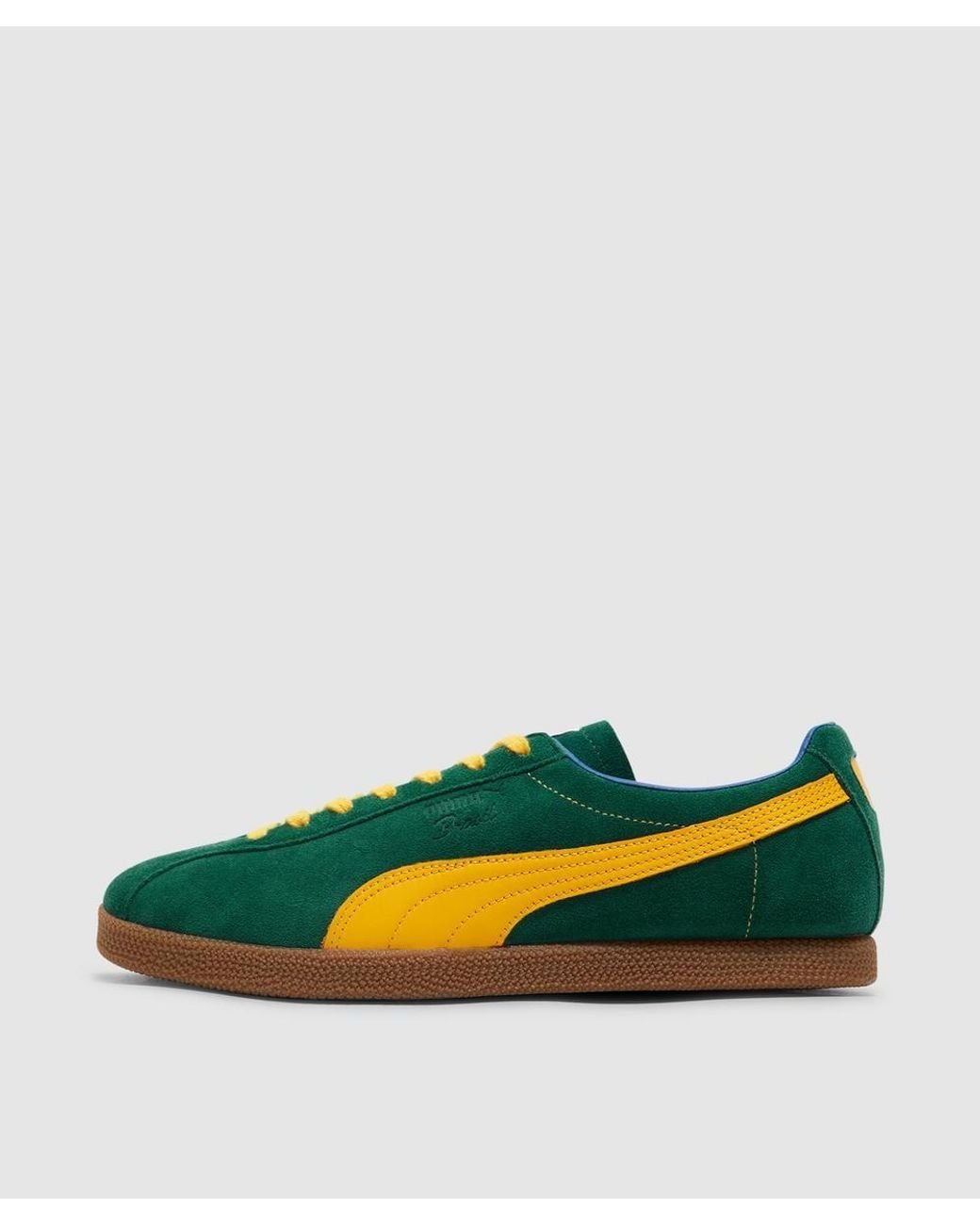 PUMA Brasil Sneaker in Yellow for Men | Lyst