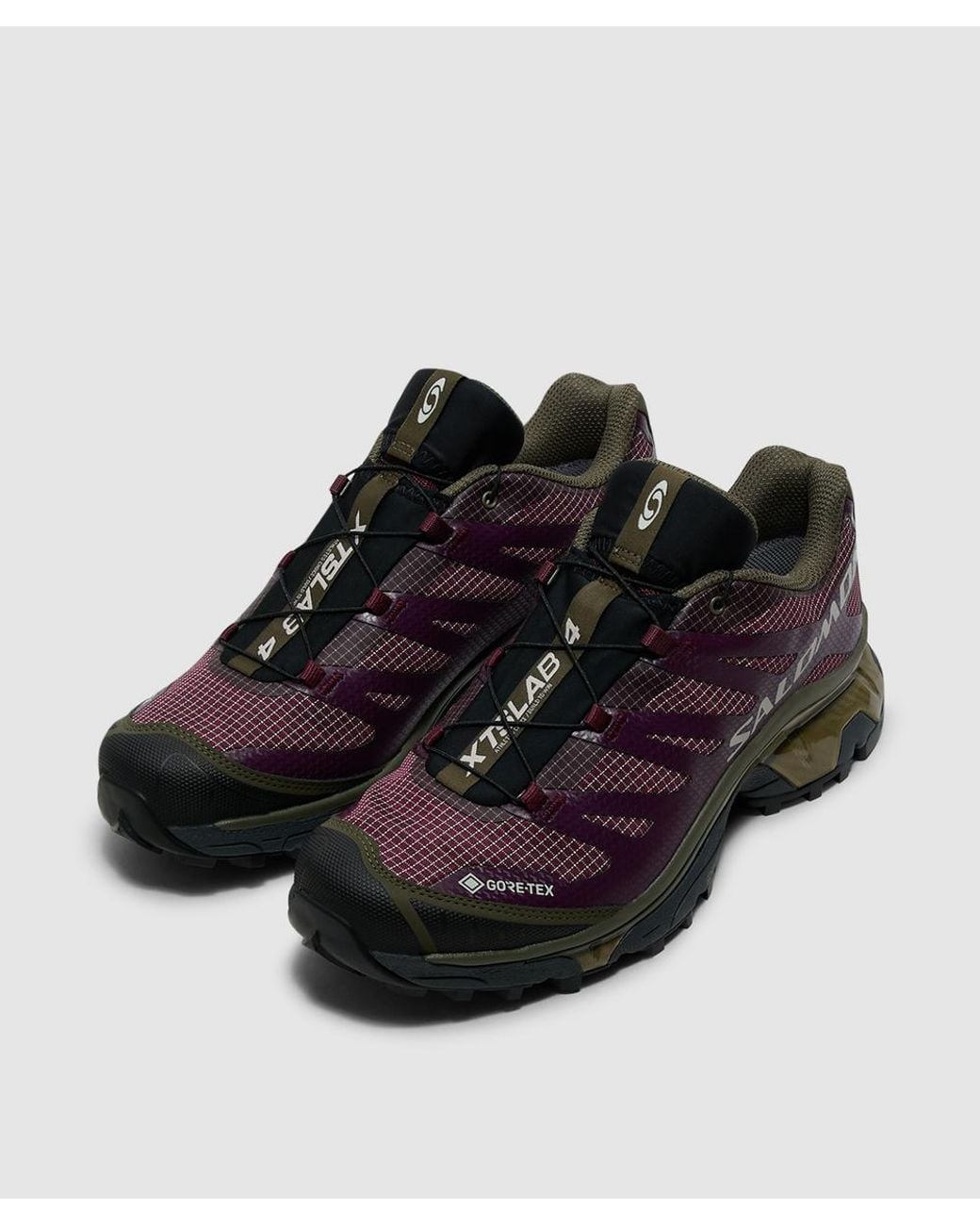 Salomon Lab Xt-4 Gore-Tex Sneaker Banner/Winter Bloom/Grape Le in Brown ...