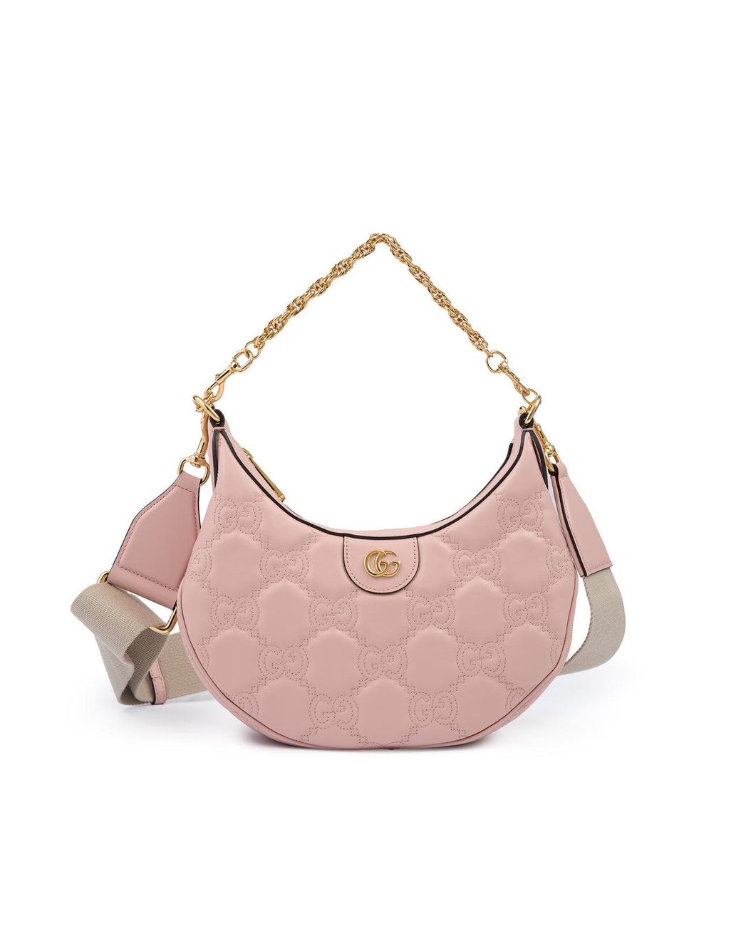 Gucci Light Pink Leather Shoulder Bag for Men | Lyst