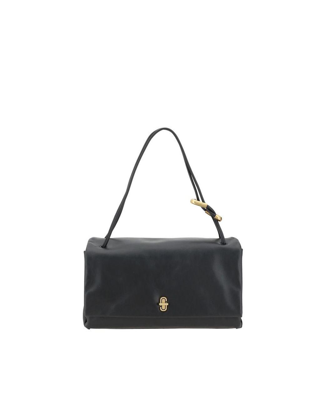 Marc Jacobs The Large Dual Shoulder Bag in Black | Lyst