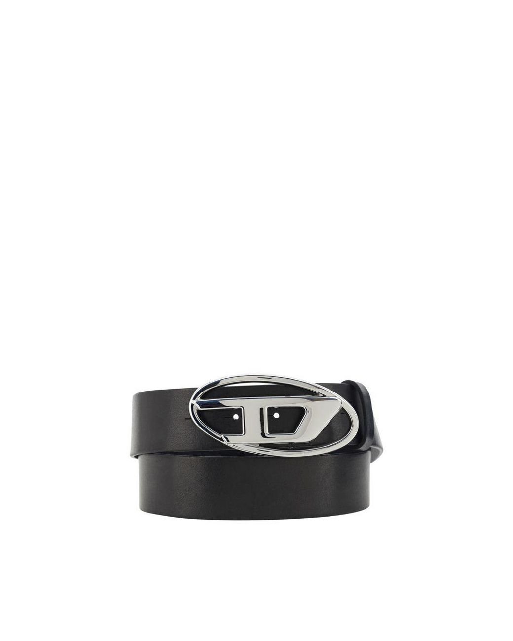 DIESEL Logoed Belt in Black for Men | Lyst UK