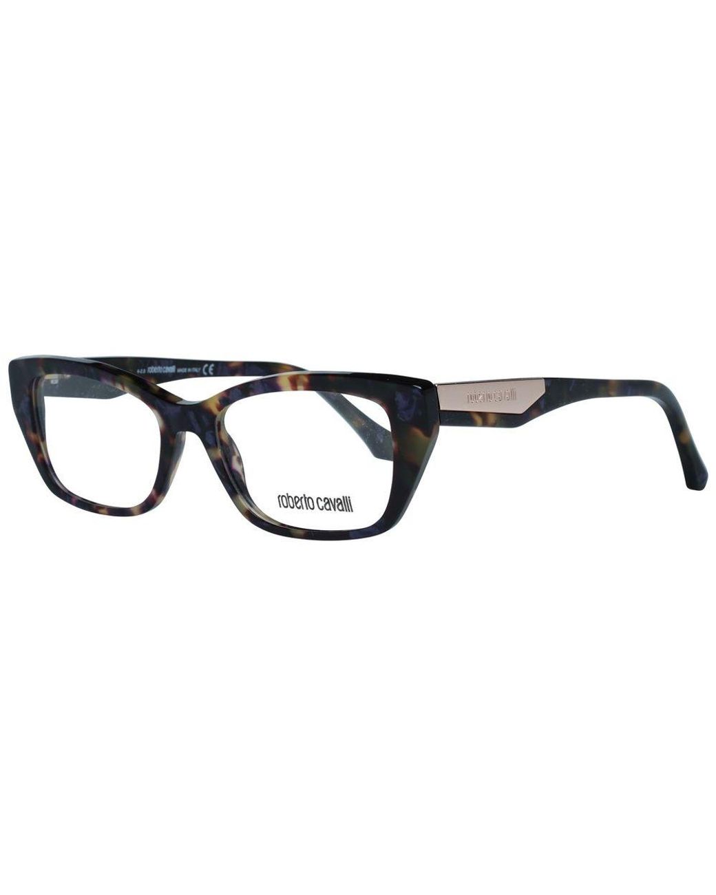 Roberto Cavalli Brown Plastic Frames in Black | Lyst UK