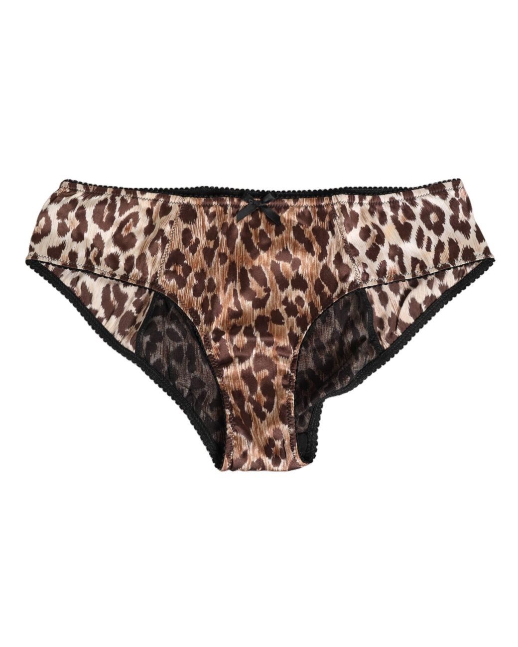 Dolce & Gabbana Multicolor Leopard Print Girdle Panty Underwear in ...