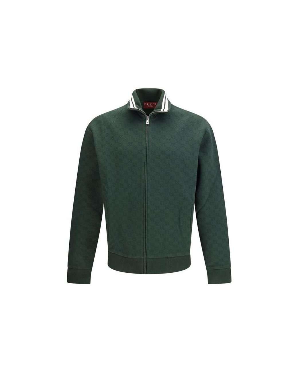Gucci Bicolor Polyamide Shell Jacket in Green for Men | Lyst UK